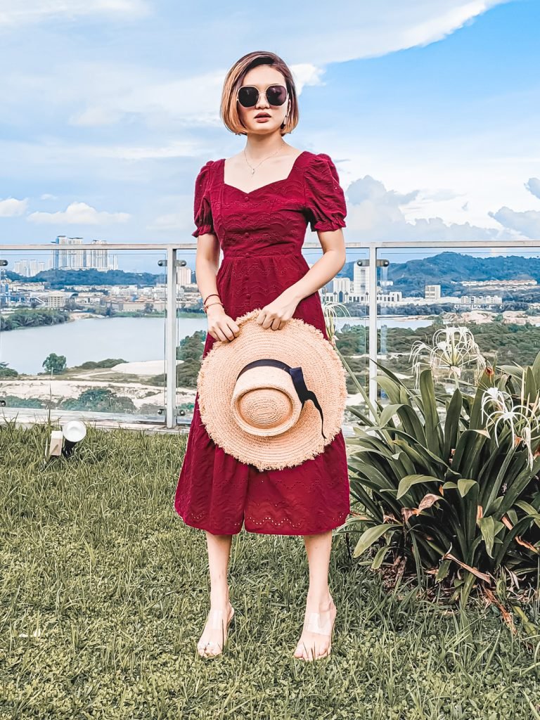 Talisa Middle Slit Dress | Jolivia Co